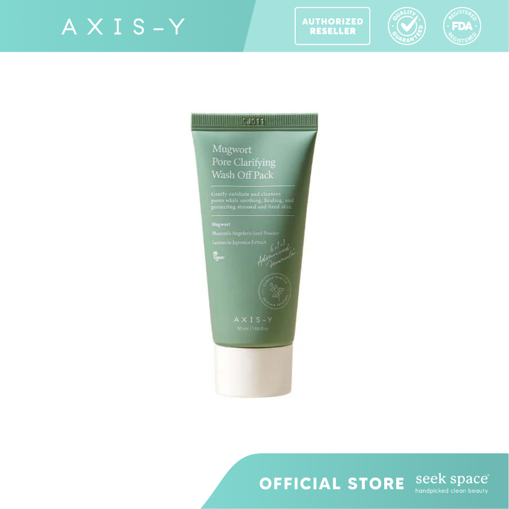AXIS-Y Mugwort Pore Clarifying Wash Off Pack 50ML [EXP: 10/2026 ...