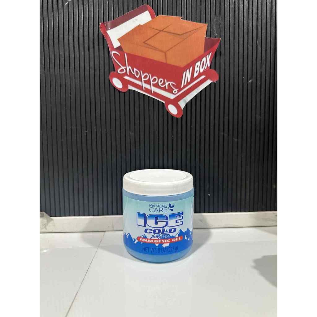 Personal Care Ice Cold Analgesic Gel, Pain Reliever Gel , 8 oz | Shopee ...