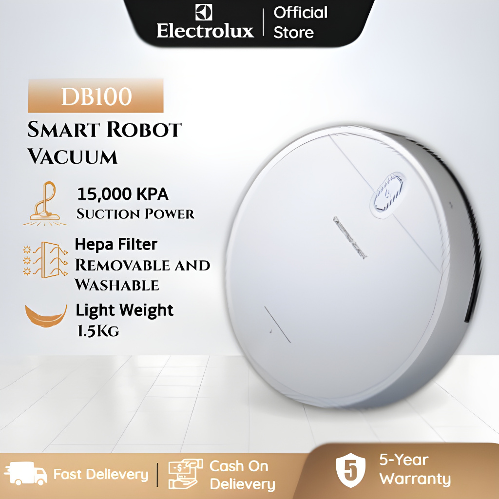 𝗘𝗹𝗲𝗰𝘁𝗿𝗼𝗹𝘂𝘅 DB100 Floor Map Cleaning Intelligent Pilisos Automatic ...