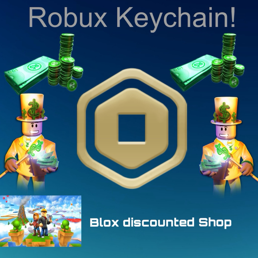 Robux Keychain?!!(1000 Robux)?!!! Covered Tax?!!! | Shopee Philippines