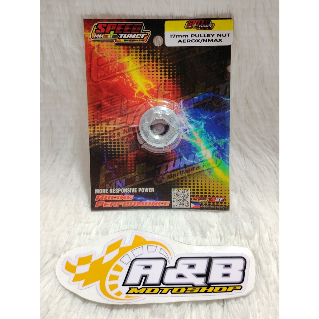 SPEEDTUNER PULLEY NUT ALL YAMAHA 17MM | Shopee Philippines
