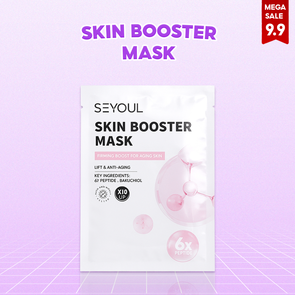 SEYOUL Skin Booster Mask helps improve wrinkles, firm the skin and ...