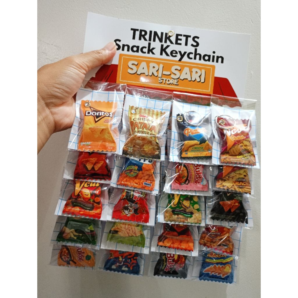 20pcs Assorted Trinkets keychain for your sari-sari store | Shopee ...