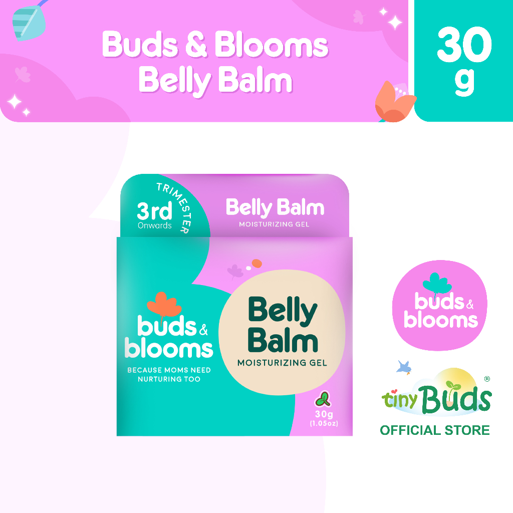 Buds & Blooms Belly Balm Moisturizing Gel 30G | Shopee Philippines