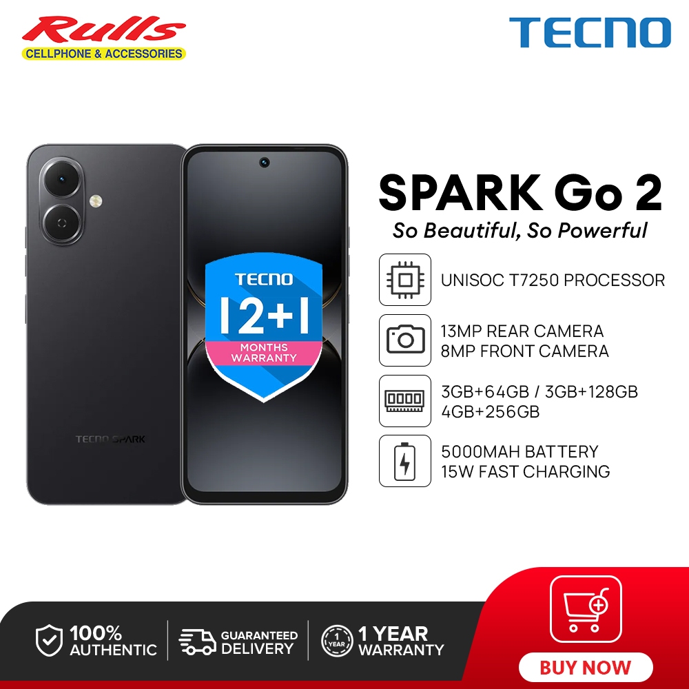 [NEW] TECNO SPARK Go 2 Smartphone | 4GB+256GB | T7250 Processor | 120Hz ...
