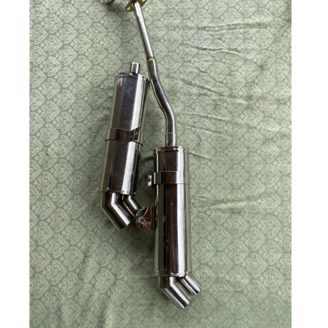 Dual Tip Power Pipe for SMASH 110/115, CLICK 125 V2V3V4- Tube type 51mm ...