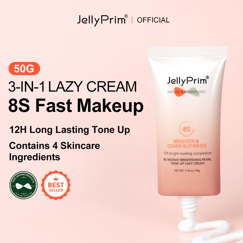 JellyPrim Whitening Moisturizer BB Cream Lazy Cream 8s Instant Primer ...