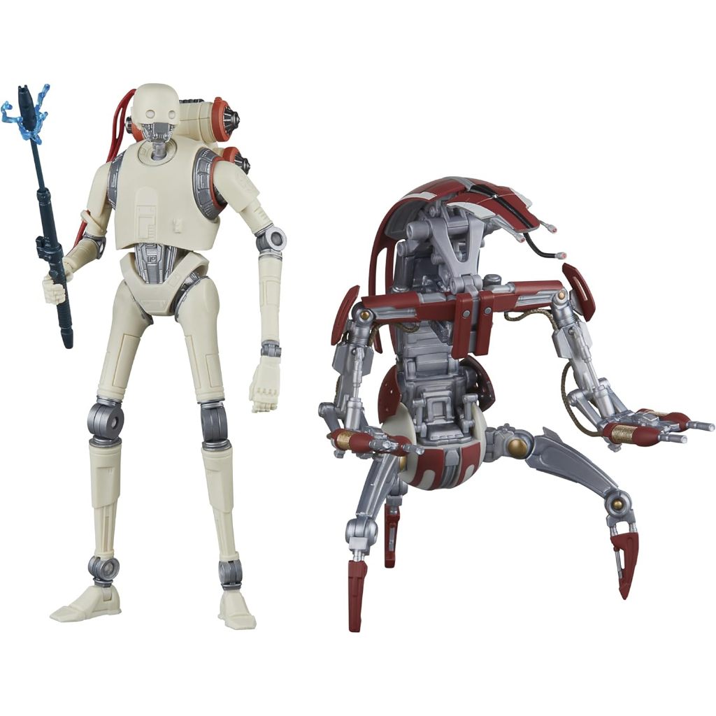 STAR WARS The Black Series KX Security Droid Enforcer & Droideka, Jedi ...