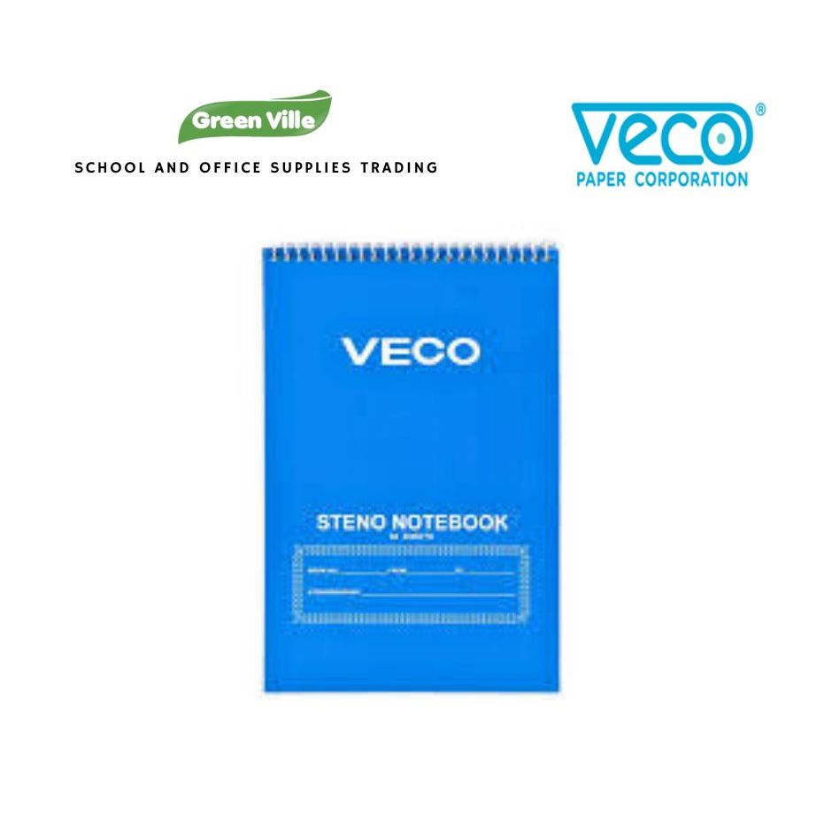 VECO Steno Notebook 60 Sheets | Shopee Philippines