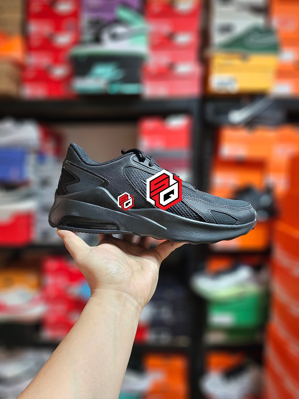 AMX Bolt Running Shoes for Men - Black | Sneaker Quest | Shopee Philippines