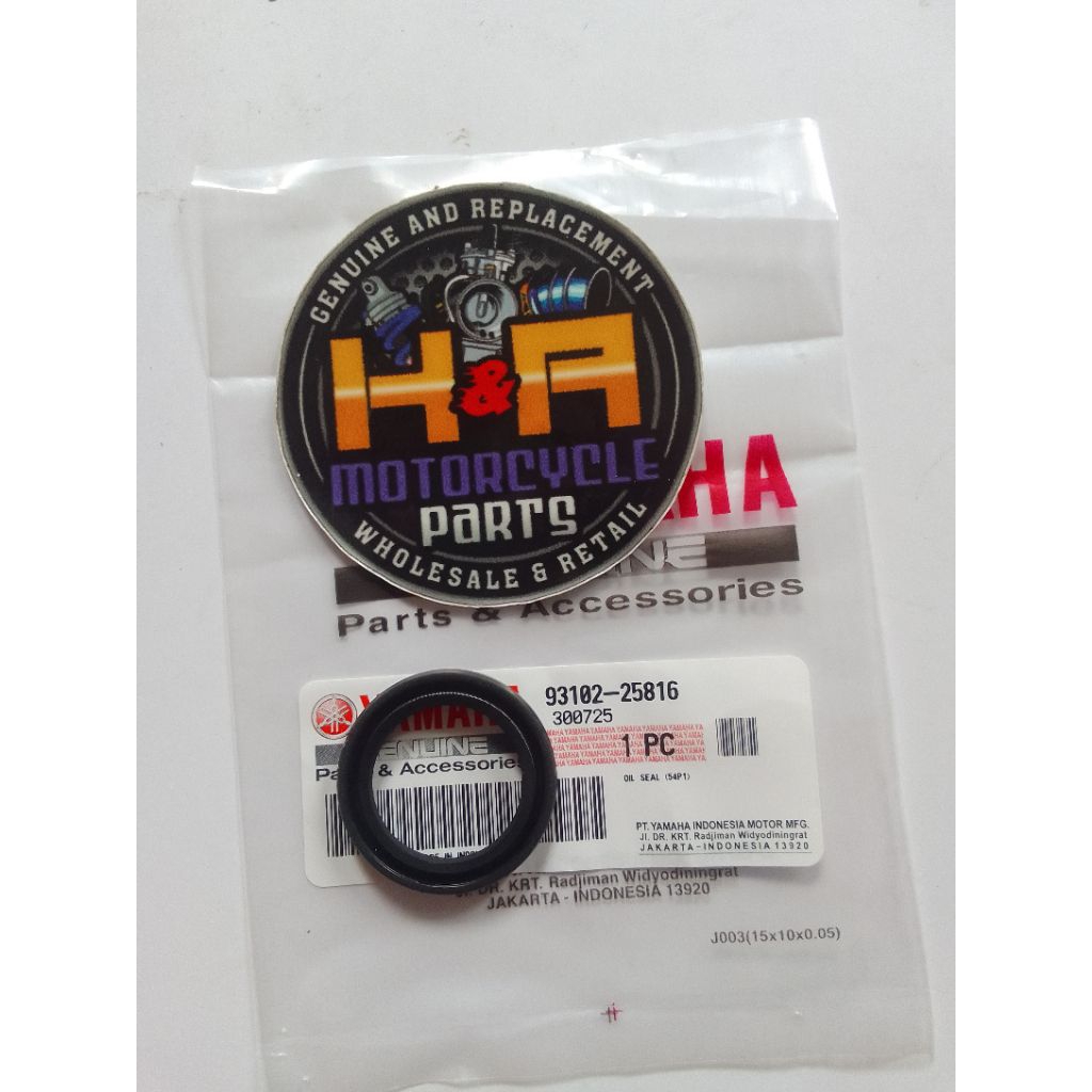 Genuine Oil Seal Pulley Side Mio i125,MSI125,Soul GT,M(93102-25816 ...