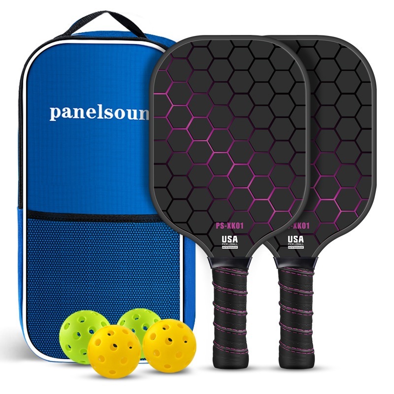 JOOLA Pickleball Full Set: Carbon Fiber T700 Paddles, Pickleball, and ...