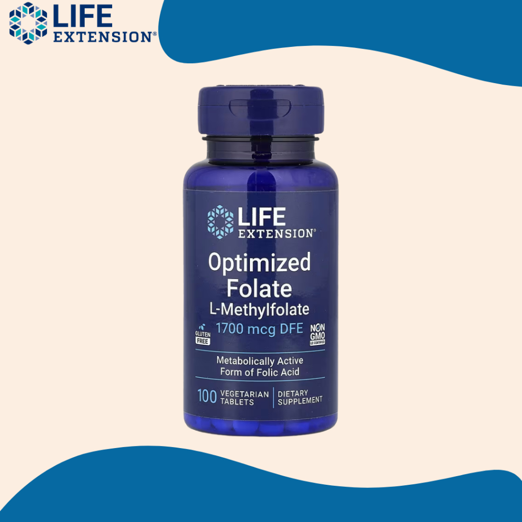 Life Extension, Optimized Folate ( Supports Cardiovascular Health ...