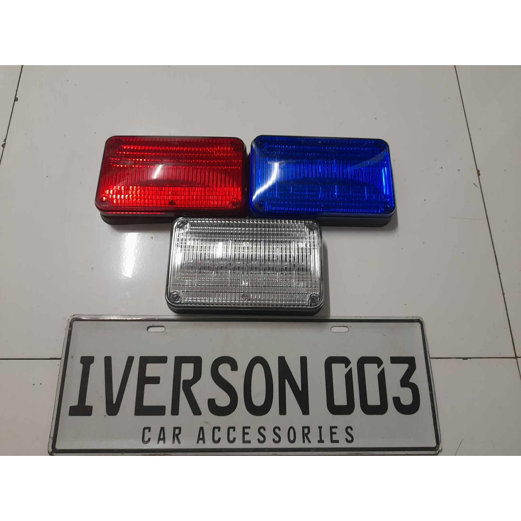 3x6 12-24v Sequence Ambulance Perimeter LED Warning Lights Emergency ...