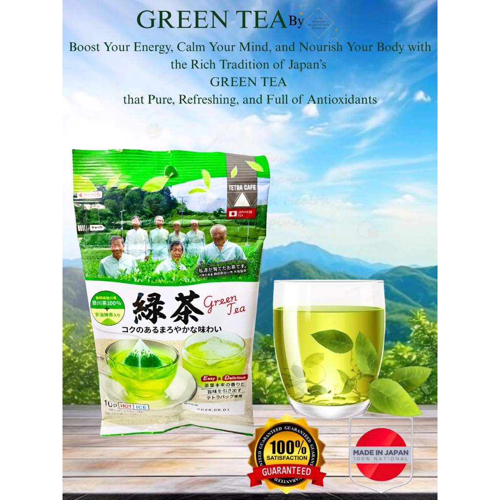Green Tea Bags Japan Healthy Tea | Shopee Philippines