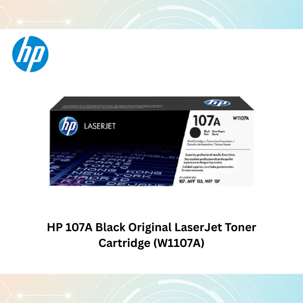 HP 107A Black Original LaserJet Toner Cartridge (W1107A) | Shopee ...