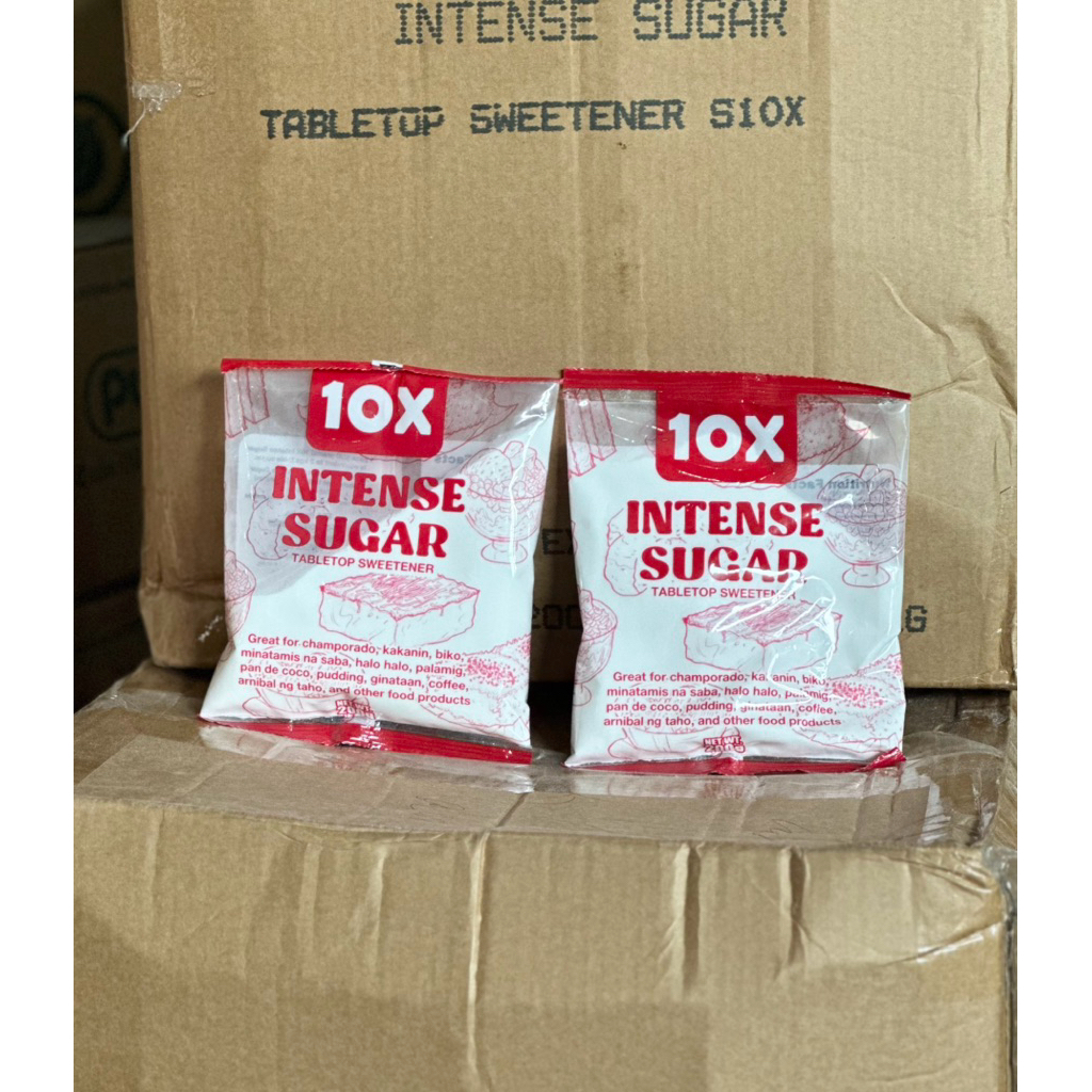 10X INTENSE SUGAR TABLETOP SWEETENER 200G | Shopee Philippines