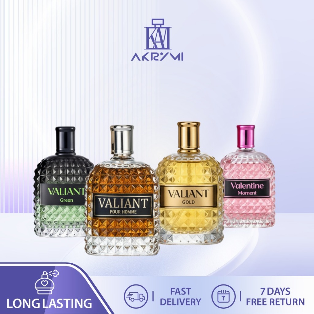 AKRYMI Valiant Collection 100ML Perfume for Men Long-Lasting Fragrance ...