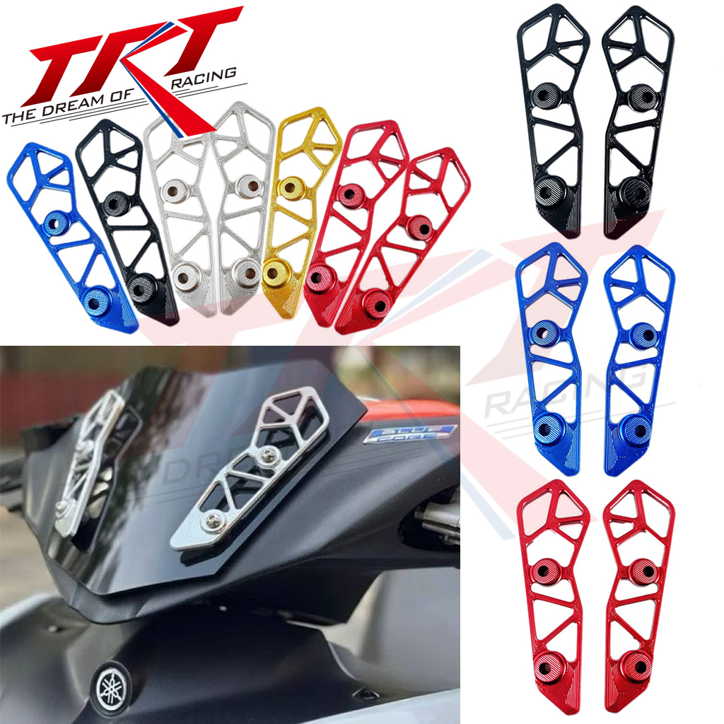 S-TOP GARNISH WINDSHIELD FOR YAMAHA AEROX V1 AEROX V2 FULL CNC | Shopee ...