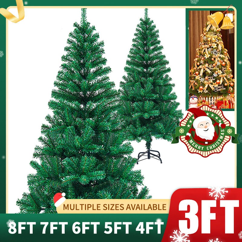 COD Christmas Tree With Lights Christmas 4-8FT Festive Party christmas ...