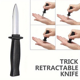 Shrink Plastic Knife Retractable Fake Knife Toys for Kids Prank Toys ...