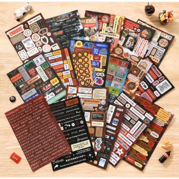 Character Sticker Book New Ins Style Notebook High-Value Student ...