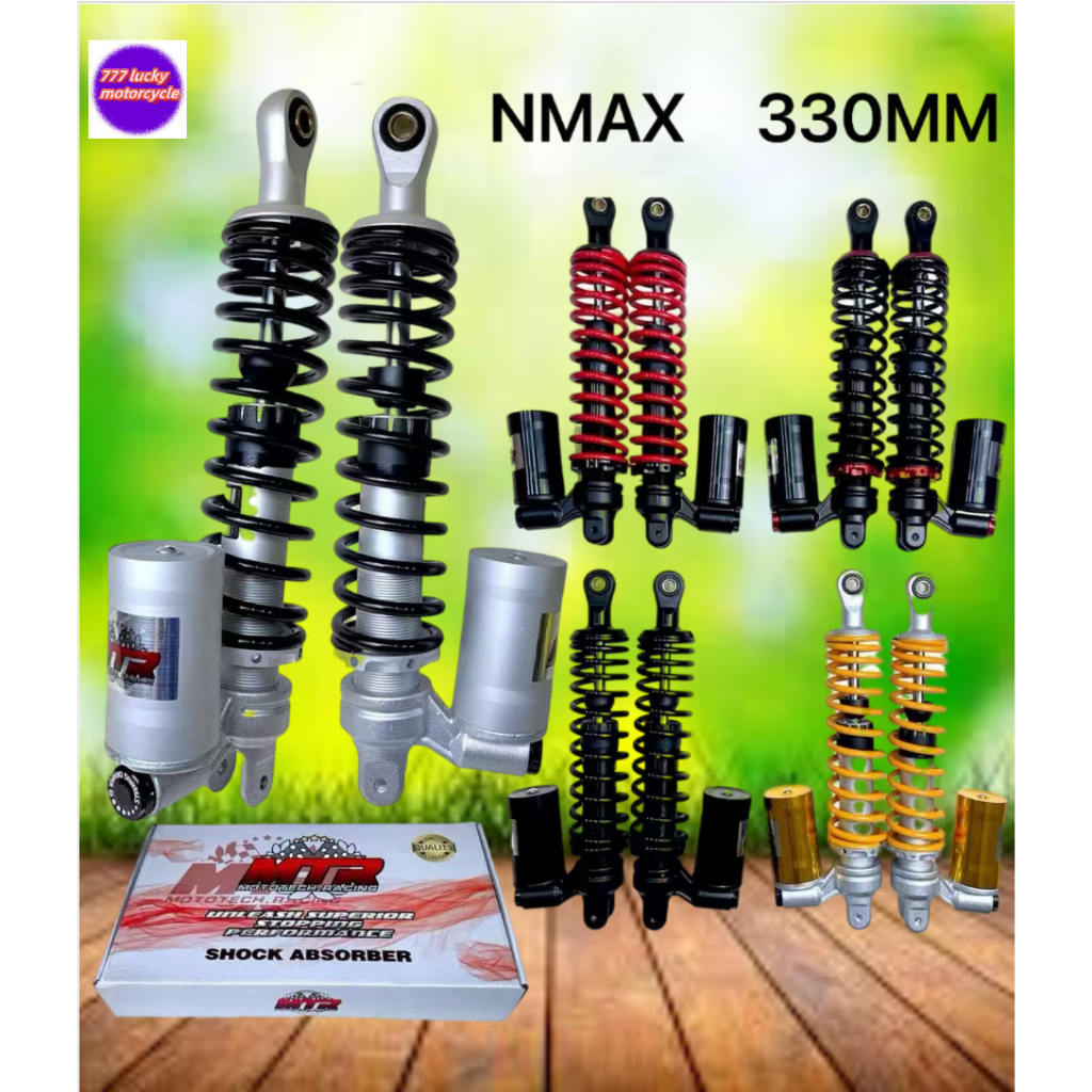 MTR -011 REAR SHOCK AEROX V1-V2 /NMAX V2 305MM/NMAX V1 330MM/PCX160 ...