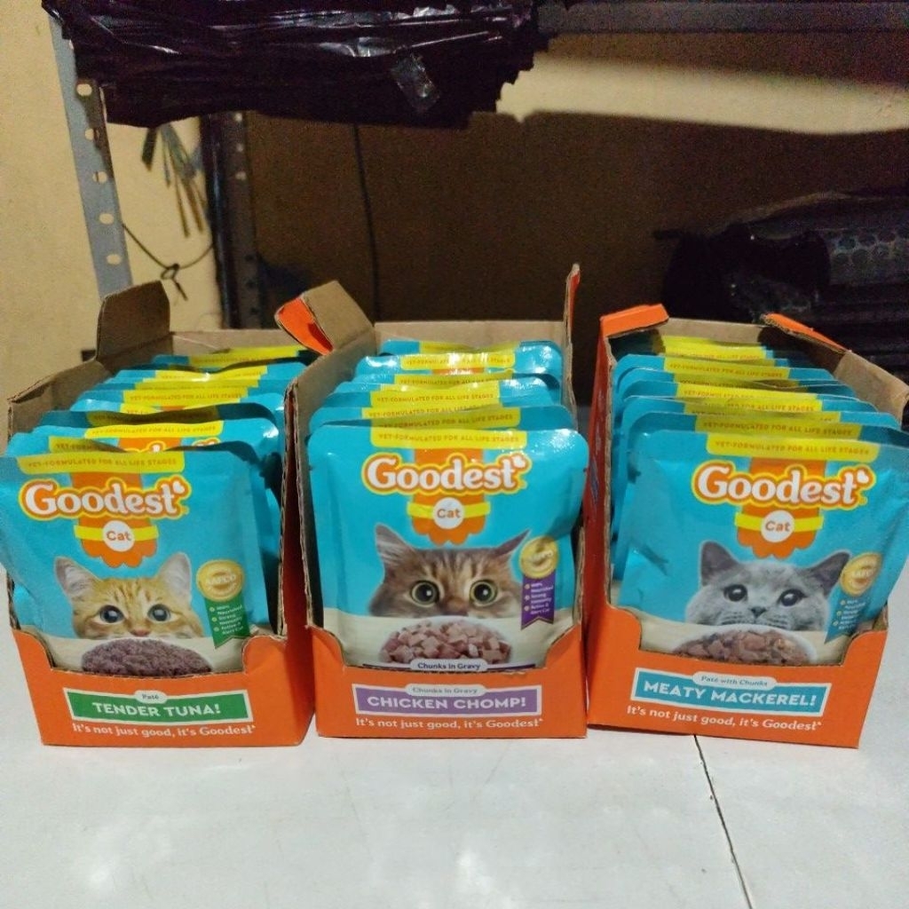 Goodest Cat wet food (sold per pack 12pcs) | Shopee Philippines