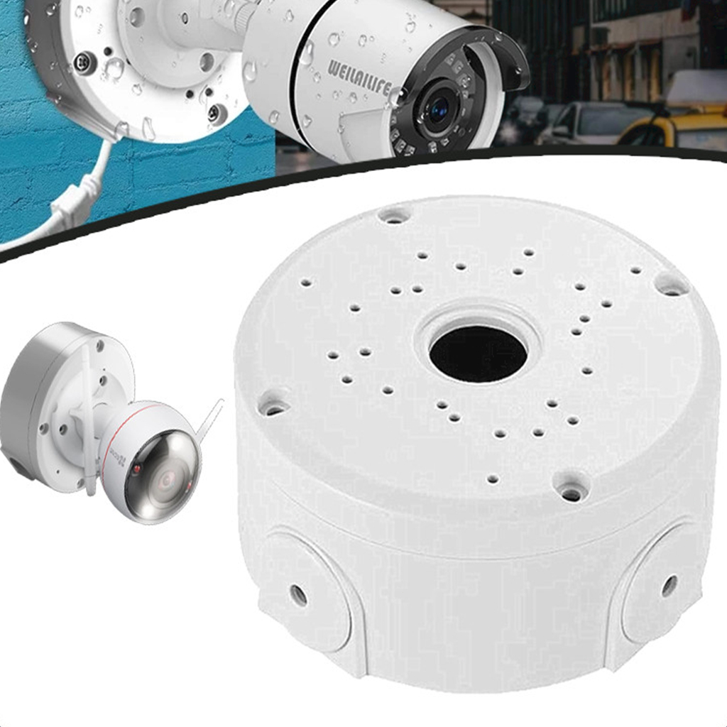 Waterproof Junction Box For Camera CCTV Round Junction Box Hide Cable ...