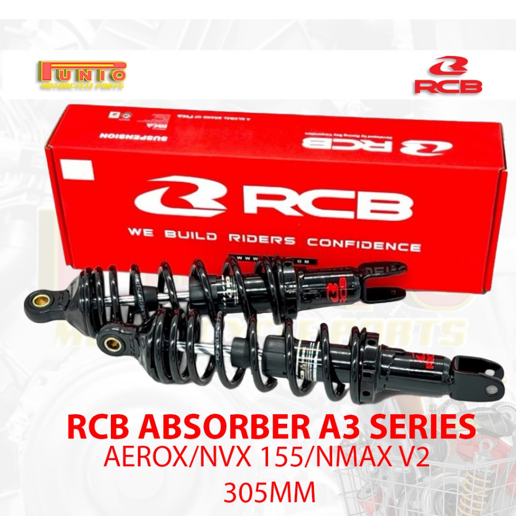NEW! RCB SHOCK A3 SERIES AEROX V1&V2/ NMAX V2 305MM | Shopee Philippines