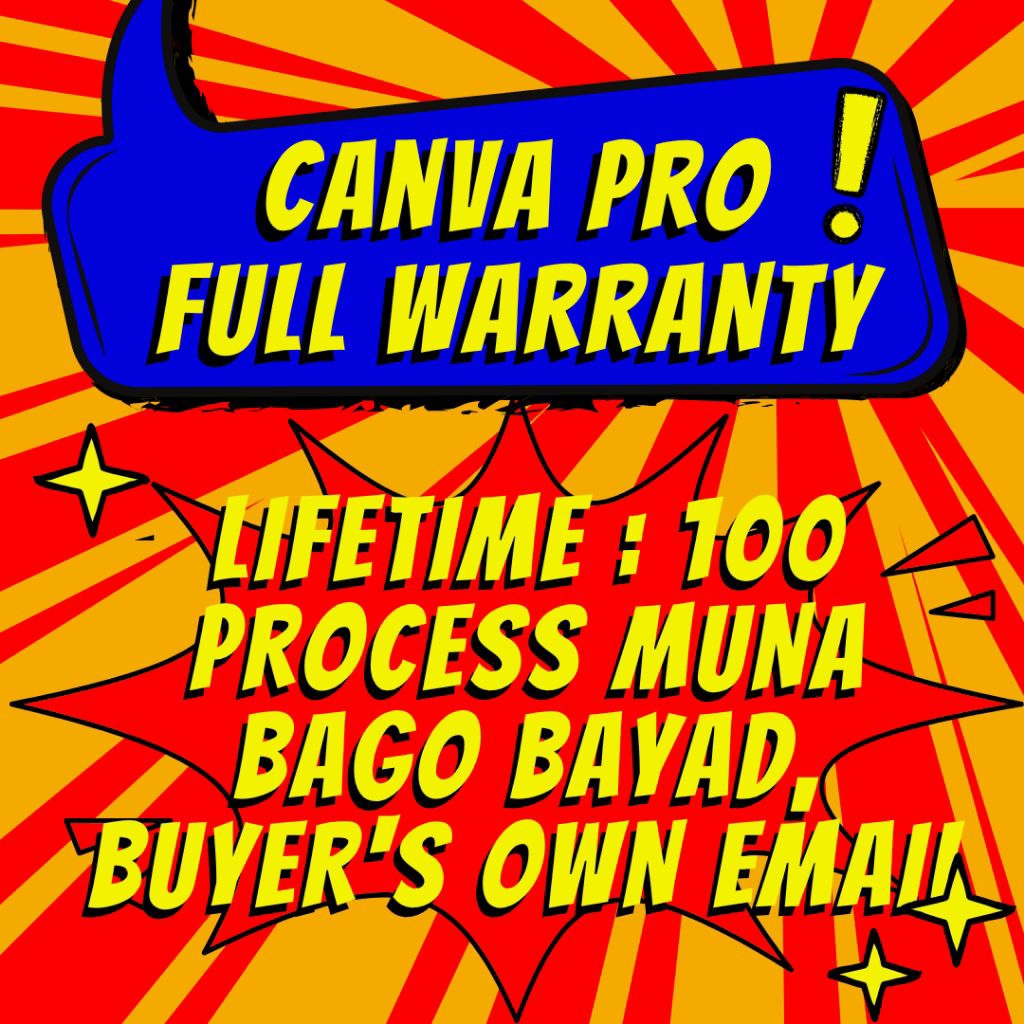 Canva pro premium process own email process first | Shopee Philippines
