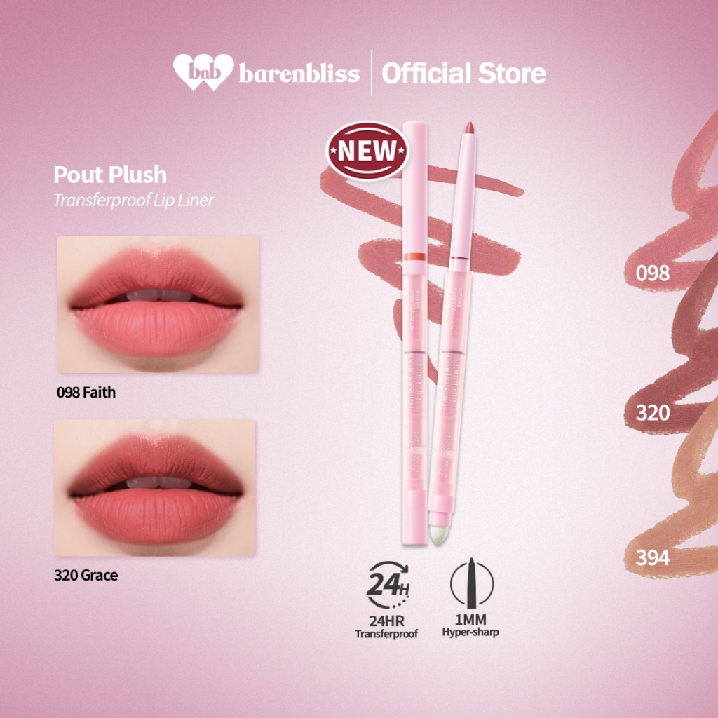 NEW! | barenbliss BNB Pout Plush Transferproof Lip Liner | Plump Pout ...