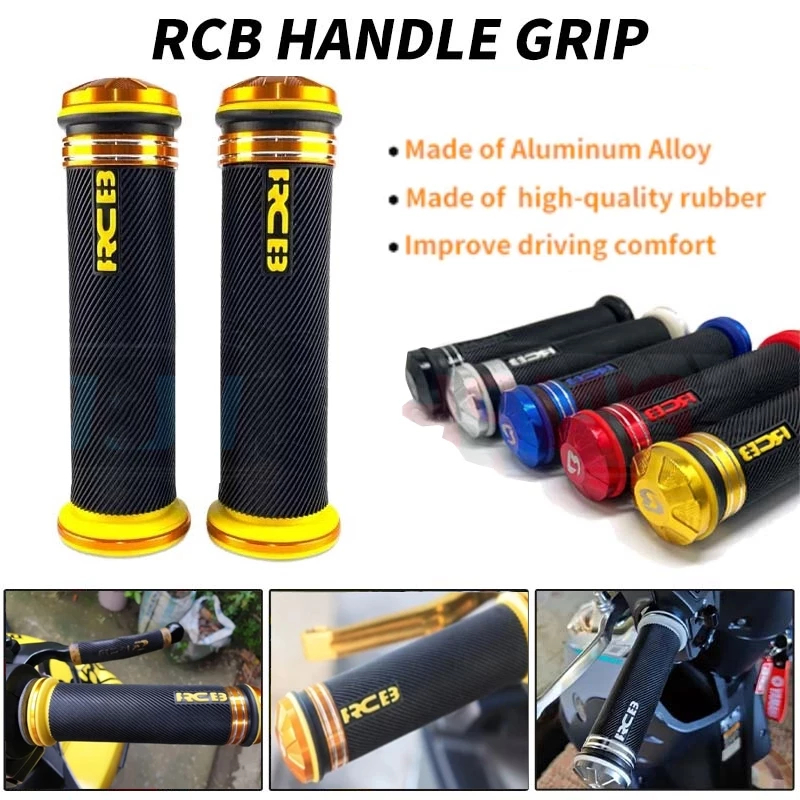 [ORIGINAL] RCB Handle Grip AHG66 Motorcycle Racing Alloy Handle Grip ...