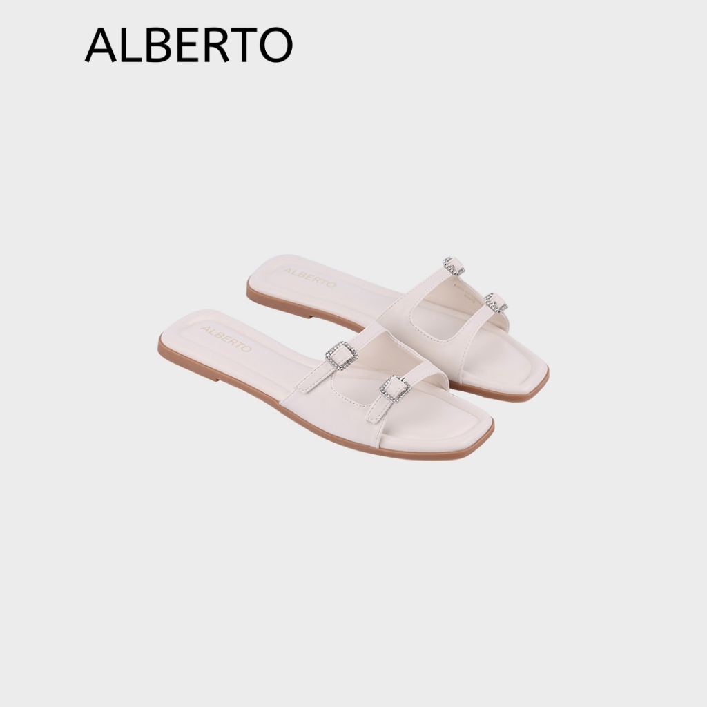 ALBERTO Women's Arlen Slip-on Sandals | Shopee Philippines