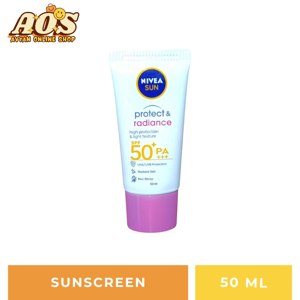 Nivea Sun Protect & Radiance Sunscreen 50ml | Shopee Philippines