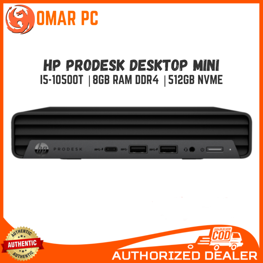HP PRODESK DESKTOP MINI PC I5-10500T | 8GB RAM DDR4 | I5-8400 | 16GB ...
