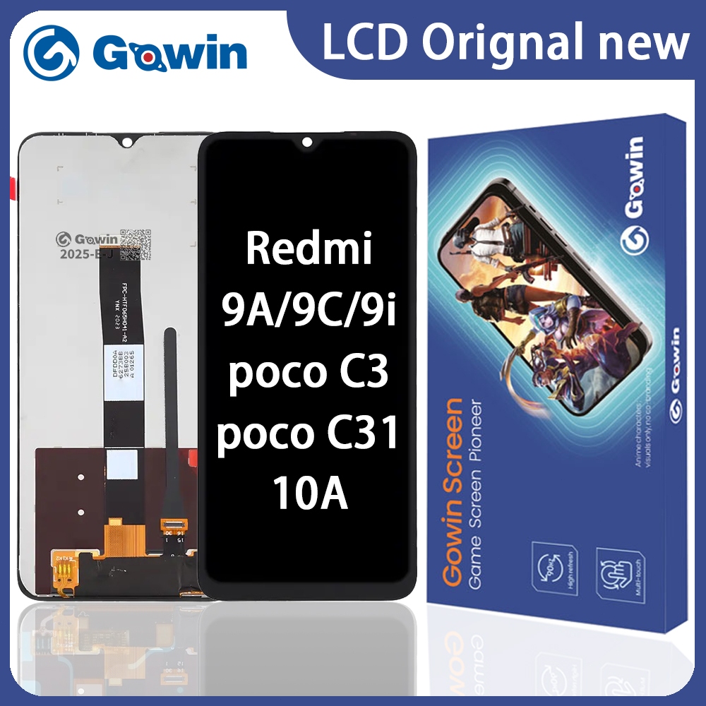 For LCD Redmi 9A 9C 9i 10A poco C3 poco C31 set full screen replacement ...