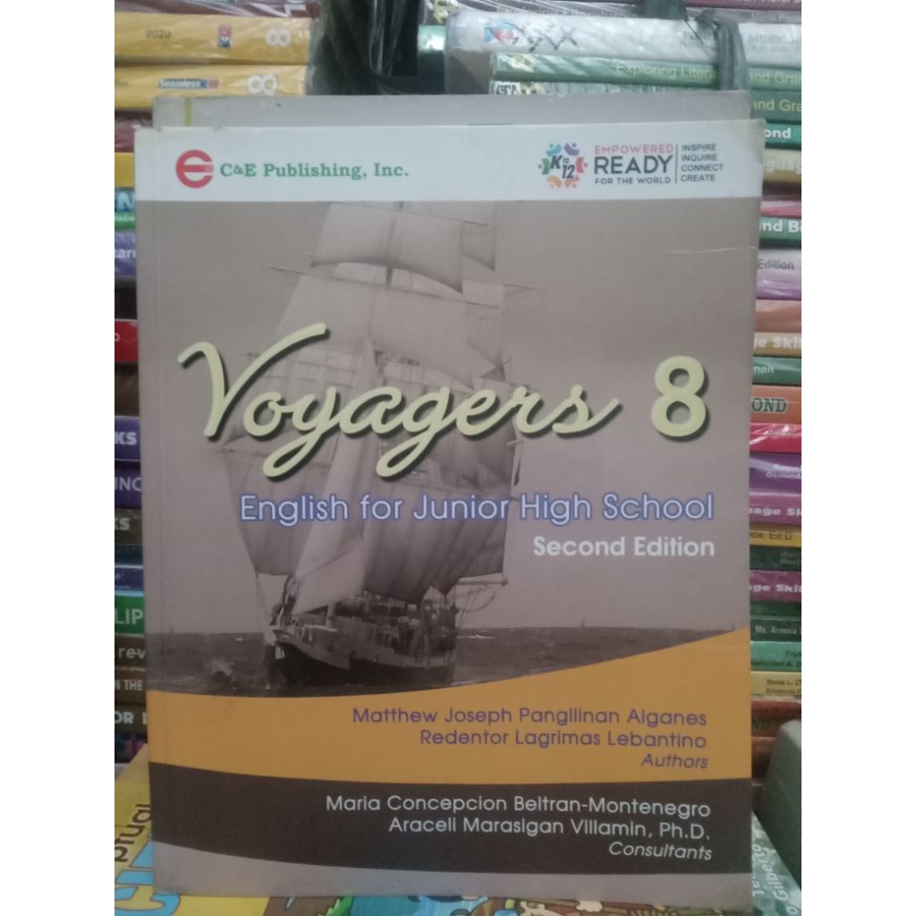 VOYAGES ENGLISH FOR JUNIOR HIGH SCHOOL GRADE 8 (USED) | Shopee Philippines