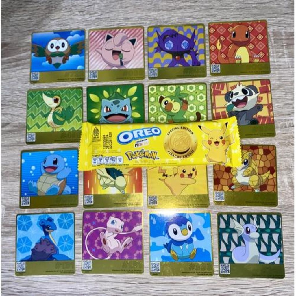Pokemon Oreo Cards Collectibles | Shopee Philippines