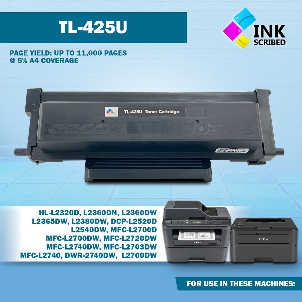 INKSCRIBED TL425U TL-425U Compatible Toner Cartridge For Pantum M7105DN ...