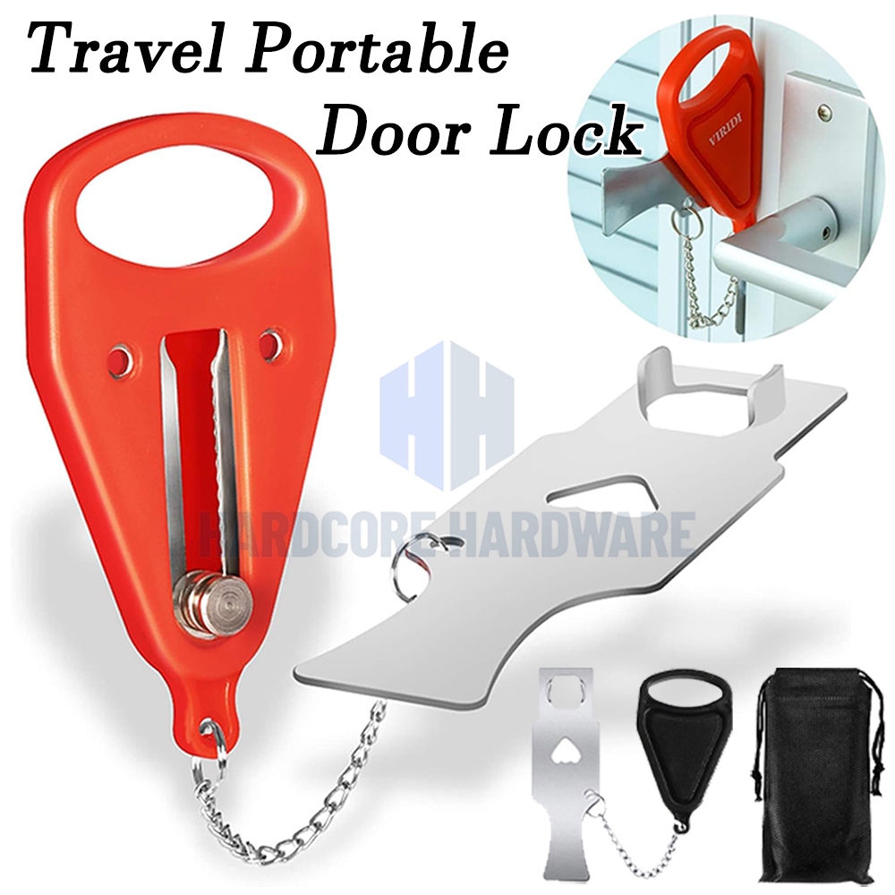 NEW 3rd Generation Portable Security Safety Door Safety Latch Anti ...
