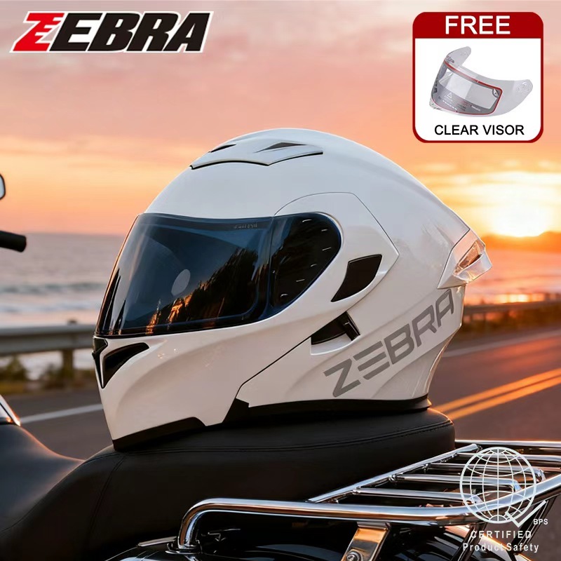 [ZEBRA] FF805 PLUS full face helmet modular helmet motorcycle dual ...