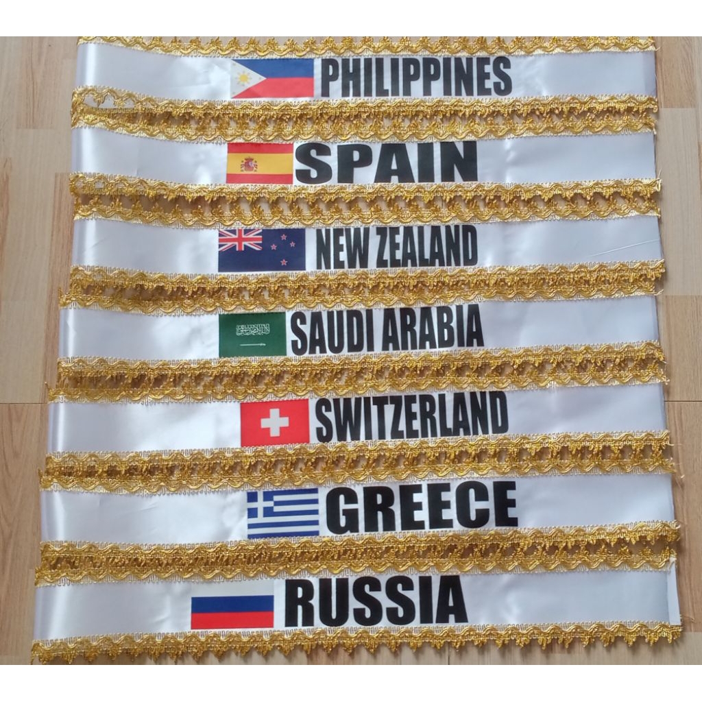 United Nation Sash for Adult/Kids (ON HAND) | Shopee Philippines