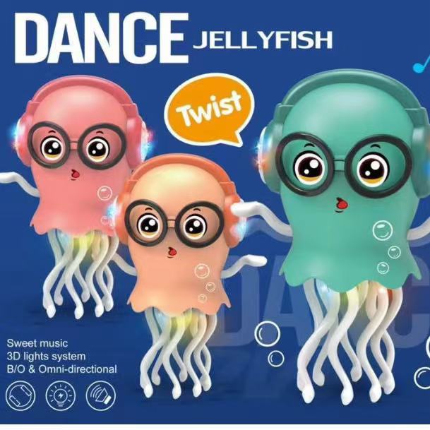 Electric Dancing Octopus Toy Simulation Dancing Jellyfish Music ...