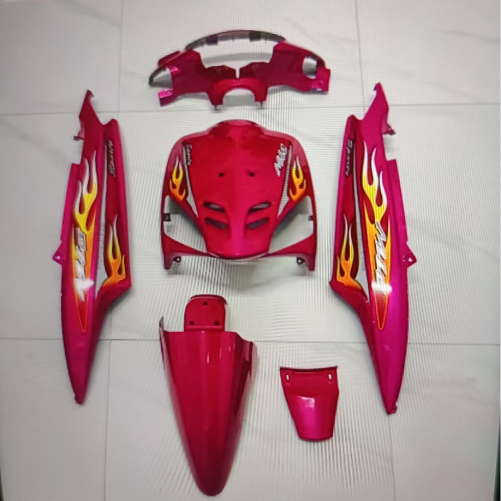 Mio 1 Fairings race power(Indo concept) 3holes | Shopee Philippines