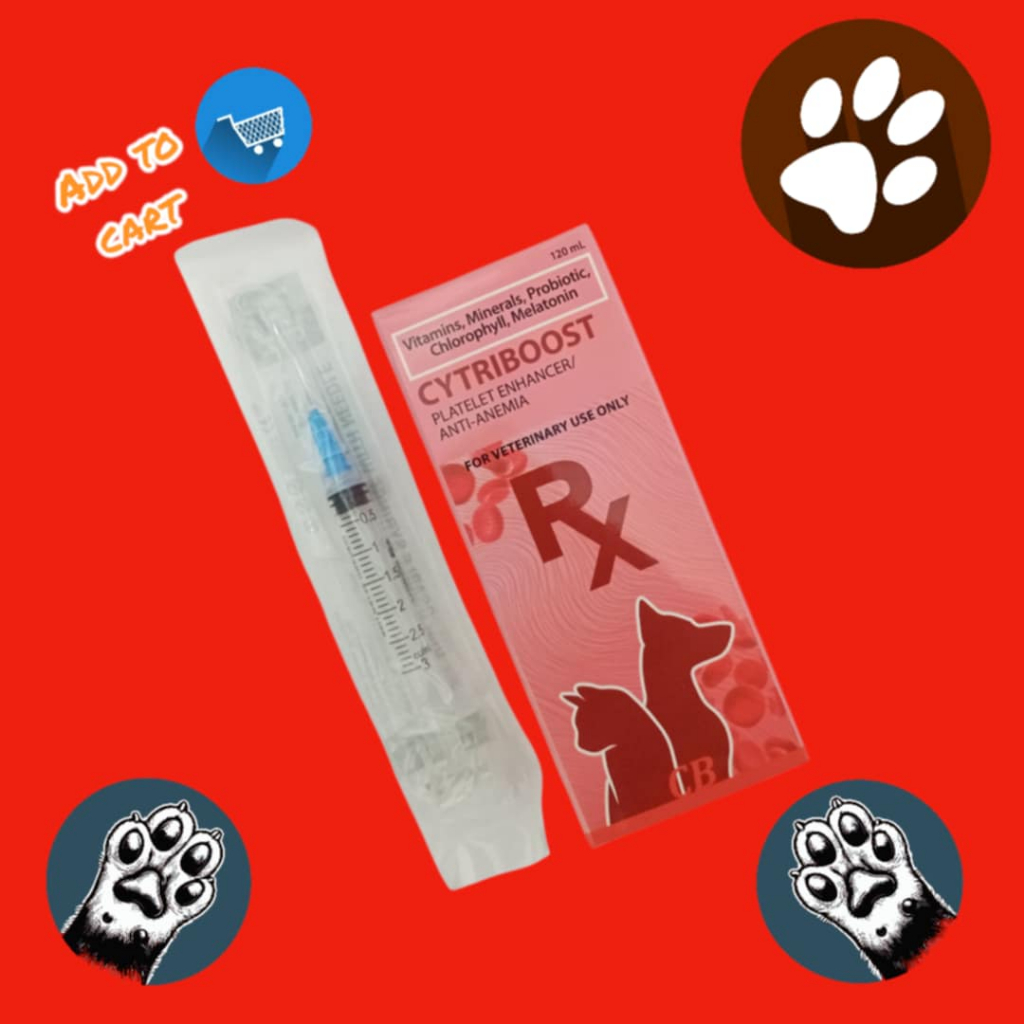 Cytriboost Platelet Enhancer/ Anti-Anemia 120ml with Free Syringe ...