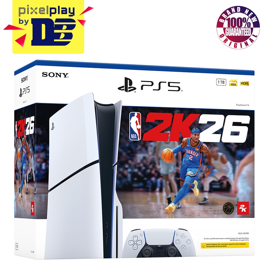 Sony Playstation PS5 Console Slim Disc Version NBA 2K26 Bundle (ASIA-00494) | Shopee Philippines