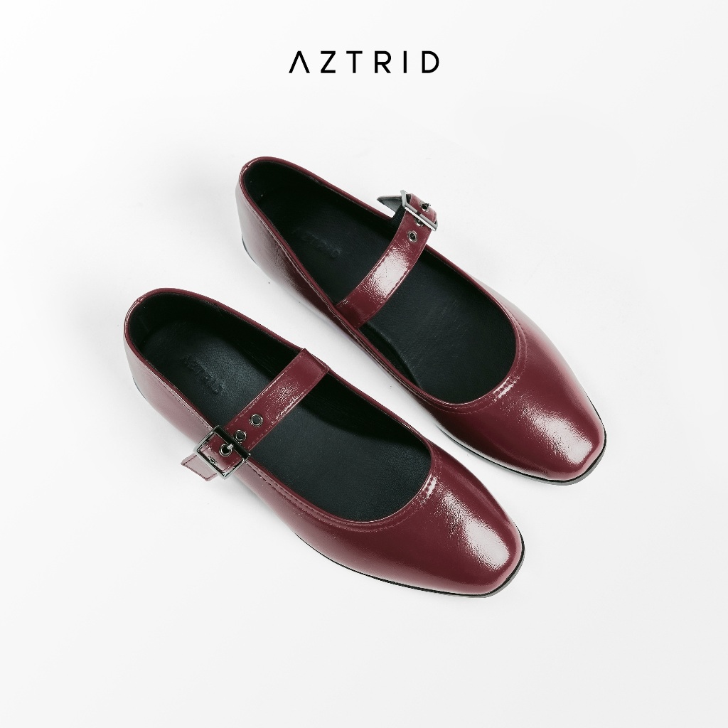 AZTRID Hana Women Mary Jane Flats Casual Strap Shoes for Everyday Wear ...