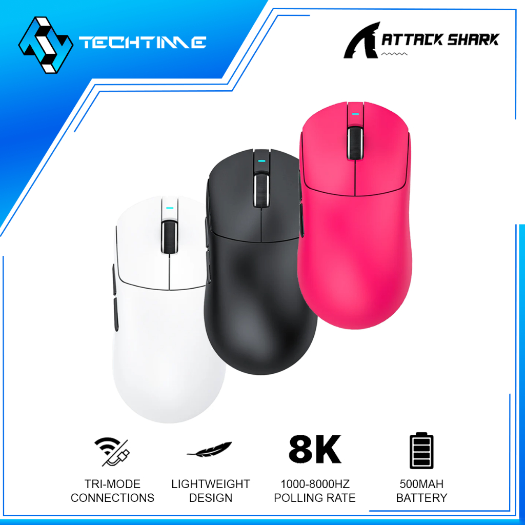 Attack Shark X8 Series X8 SE PLUS PRO ULTRA Tri-mode Lightweight ...