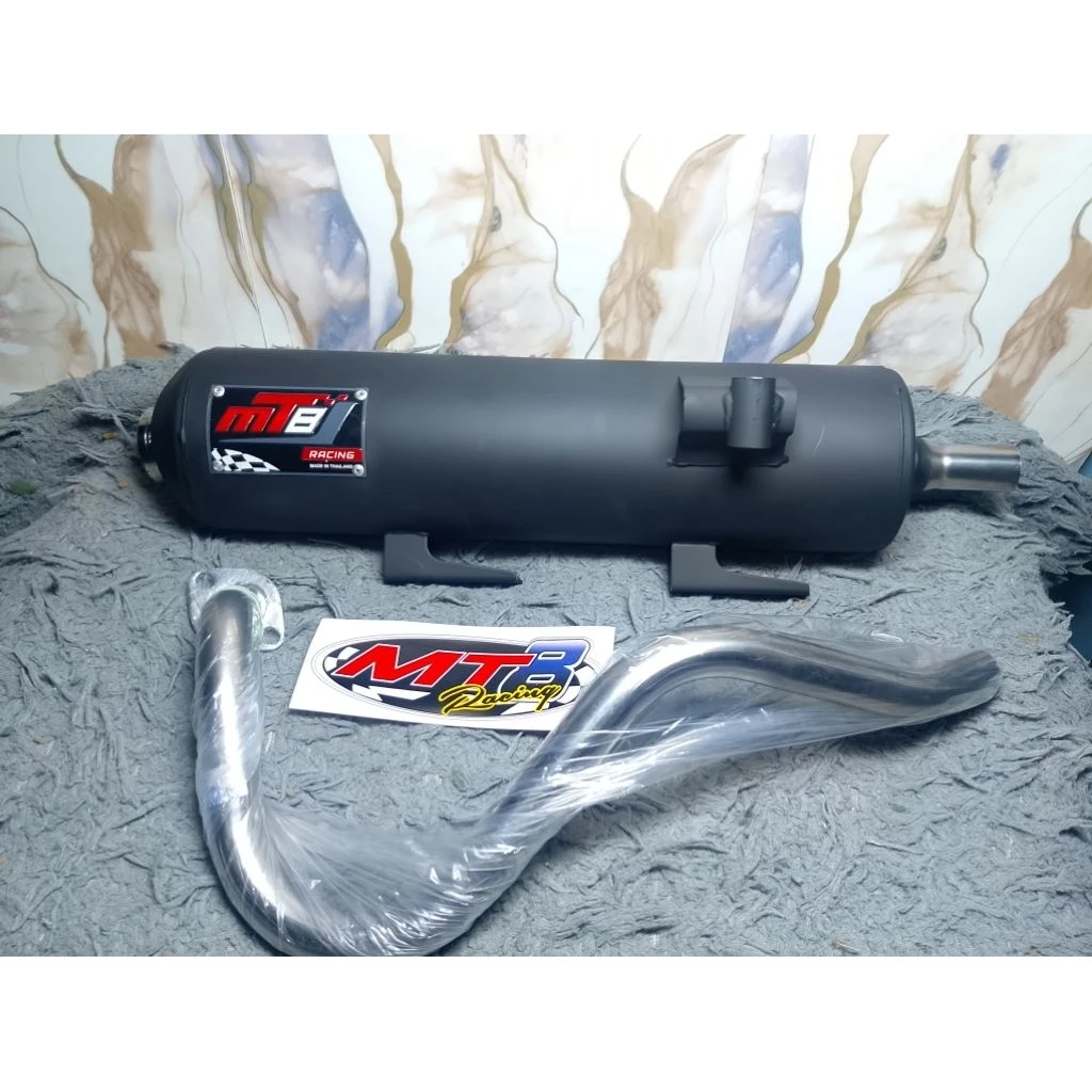 MT8 Pipe for CLiCK 125i/150i V2/ V3 GAMECHANGER I HONDA Stainless Tip ...